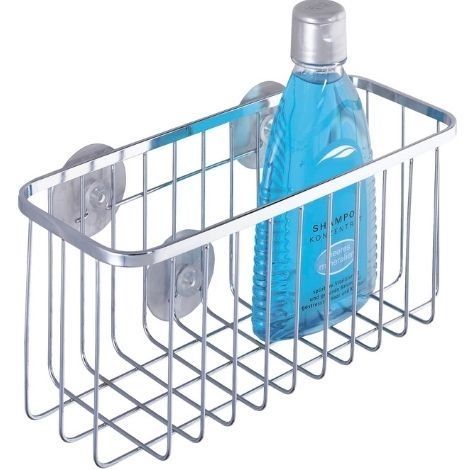 Lille hylde til brusekabine med sugekopper - Køb her